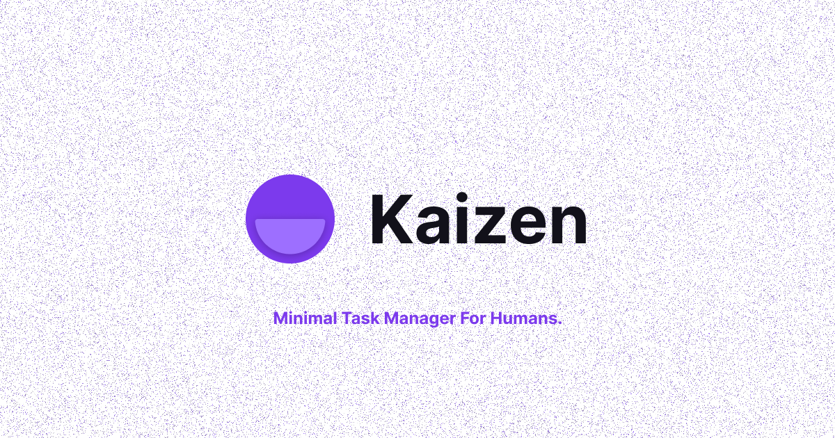 Kaizen 改 善